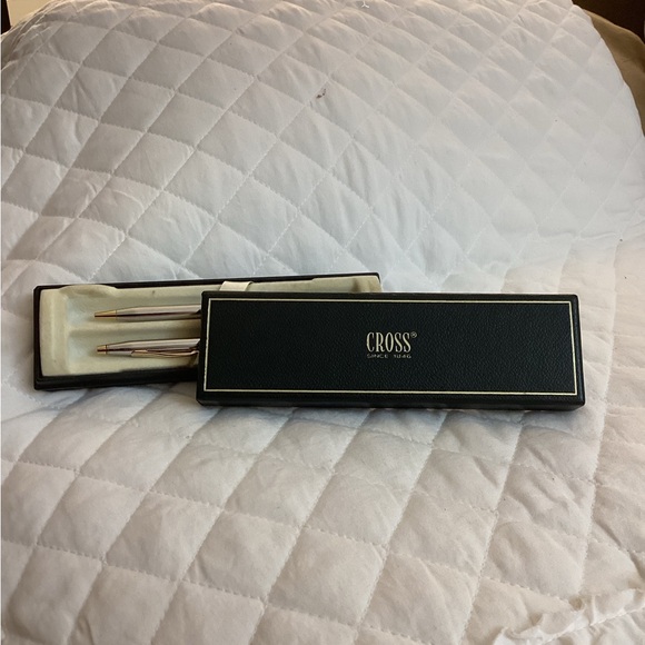 Cross | Office | Cross Black And Gold Penmechanical Pencil Set | Poshmark